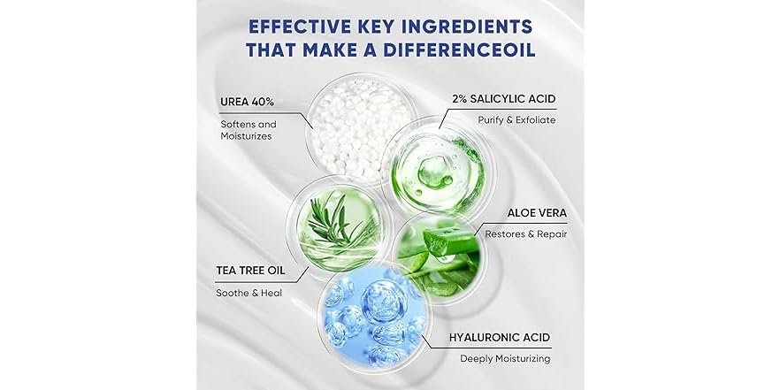 VREKEF Urea Maximum Strength Foot Cream