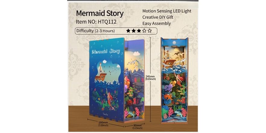 DIY 3D Book Nook Puzzles