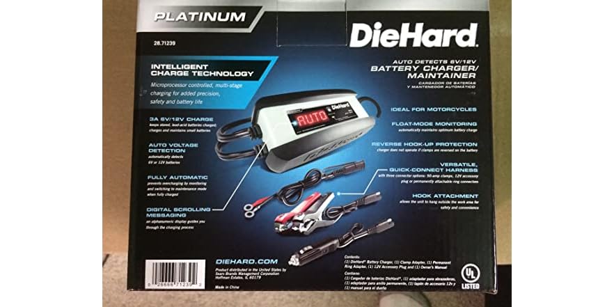 Diehard Battery Charger 3amp