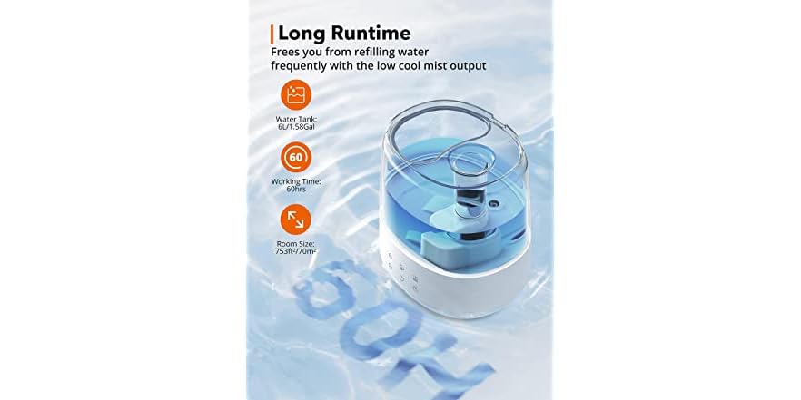 Kelmar Ultrasonic Air Humidifier