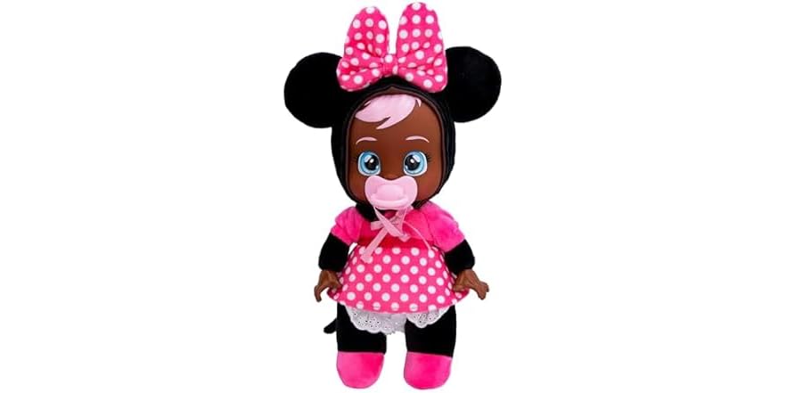 Cry Babies Disney 9" Minnie Baby Doll