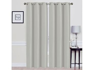 Foam-Backed Blackout Panel Pair