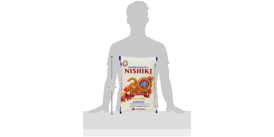 Nishiki Premium Rice 15-Pound Bag