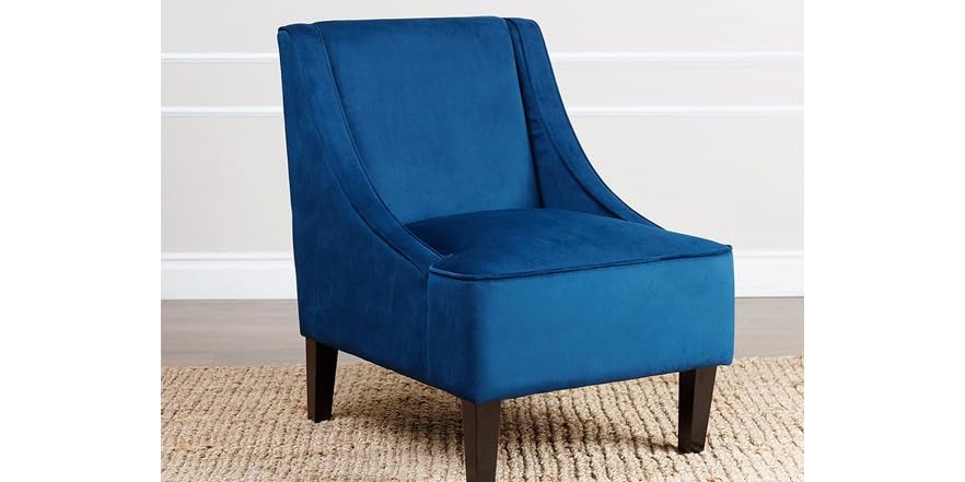 Bobby Swoop Chair, Navy Blue