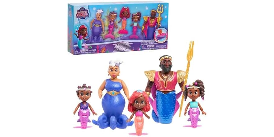 Just Play Disney Junior Ariel Royal Family 6-Pc