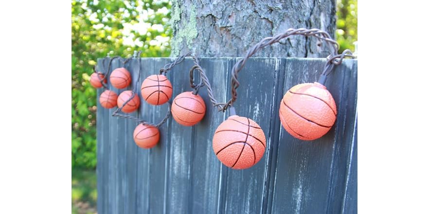 Basketball String Lights 10 Count