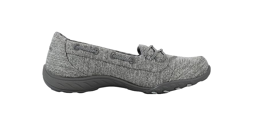 Skechers Women's Breathe Easy-Good Influence Sneaker, Grey, 5 M US