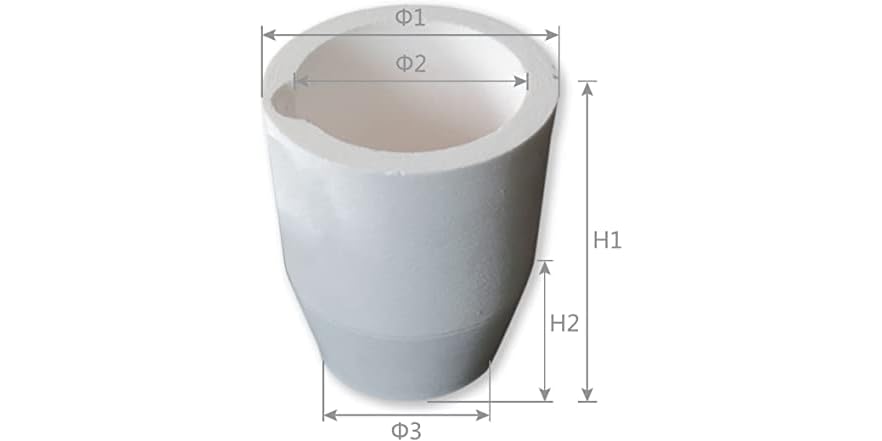 Ceramic Melting Crucible Cup Furnace