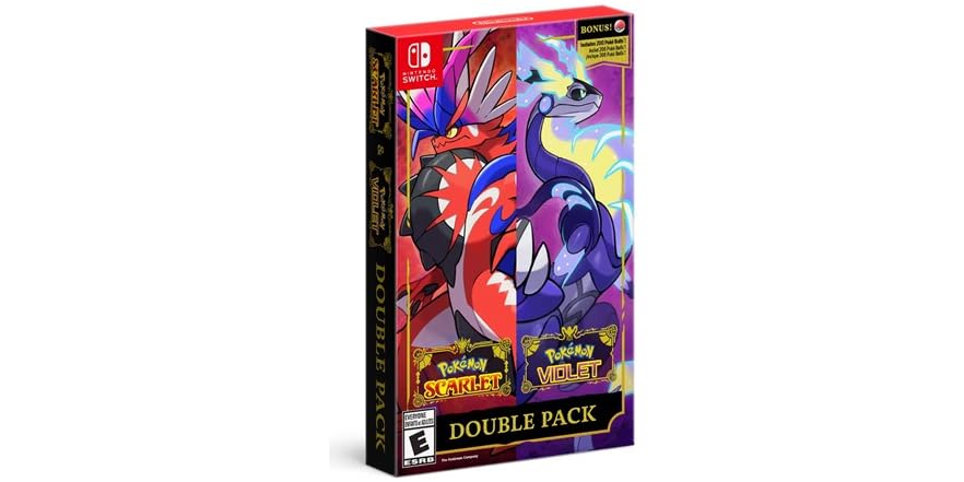 Pokémon Scarlet & Pokémon Violet Double Pack (Open Box)