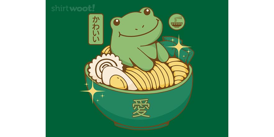Ramen Frog