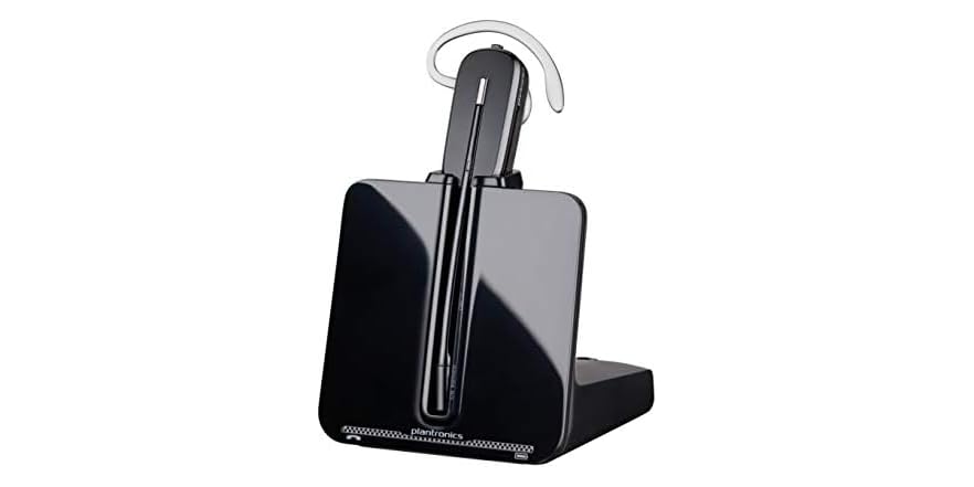 Plantronics - CS540 Wireless DECT Headset (Poly) - Single Ear (Mono ...