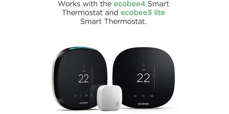 ecobee Room Sensors, 2-Pack with Stands