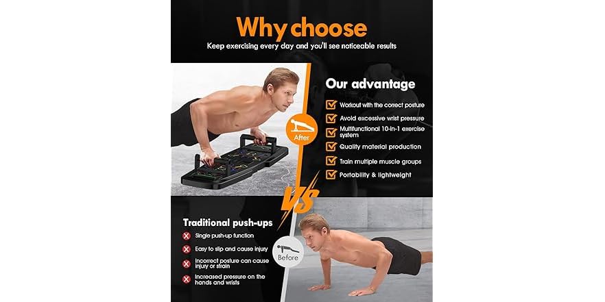 MQRW Push up board (Open Box)