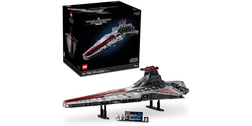 LEGO Star Wars Venator-Class Republic Attack Cruiser, 5,374-pcs