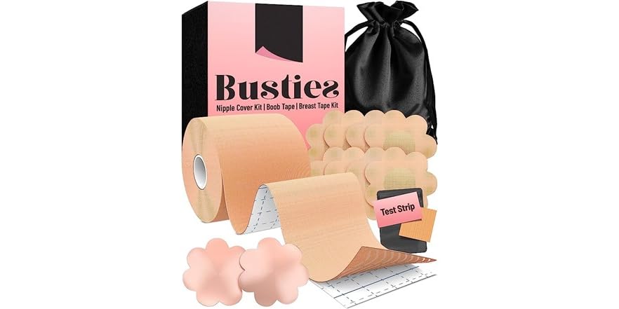 Busties Boob Tape Kit (13pcs), 2 Pack