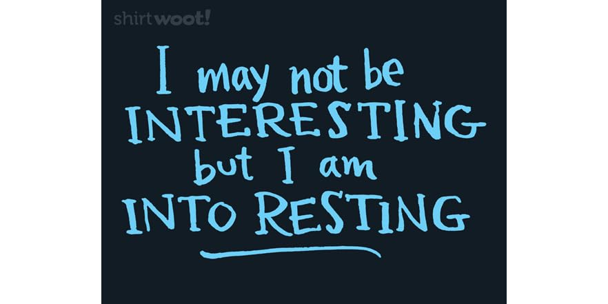 Into Resting