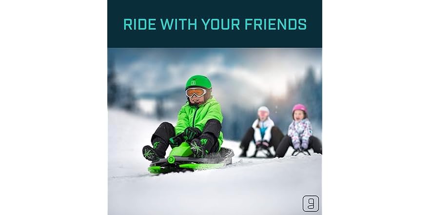 Gizmo Riders Stratos Snow Sled for Kids