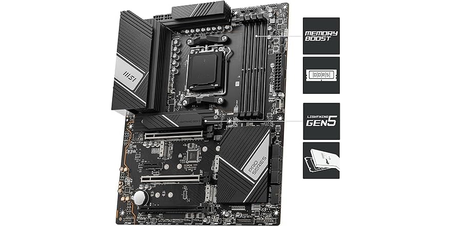 MSI PRO X670-P WiFi ProSeries Motherboard (Open Box)