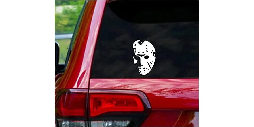 Jason Car Decal-Horror Stickers for Car