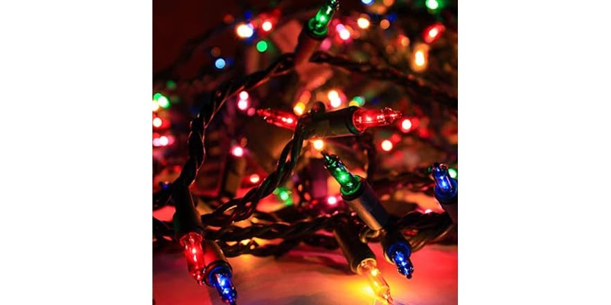 Hakol 20FT Waterproof Mini String Lights 2PK