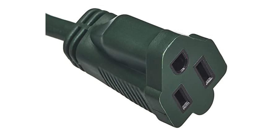 Amazon Basics 50-Foot 3-Prong Vinyl Cord
