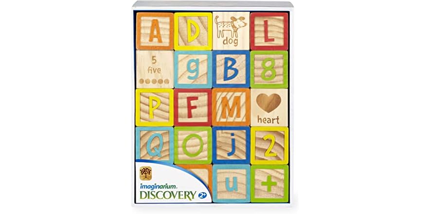 Imaginarium 40pcs ABC Blocks