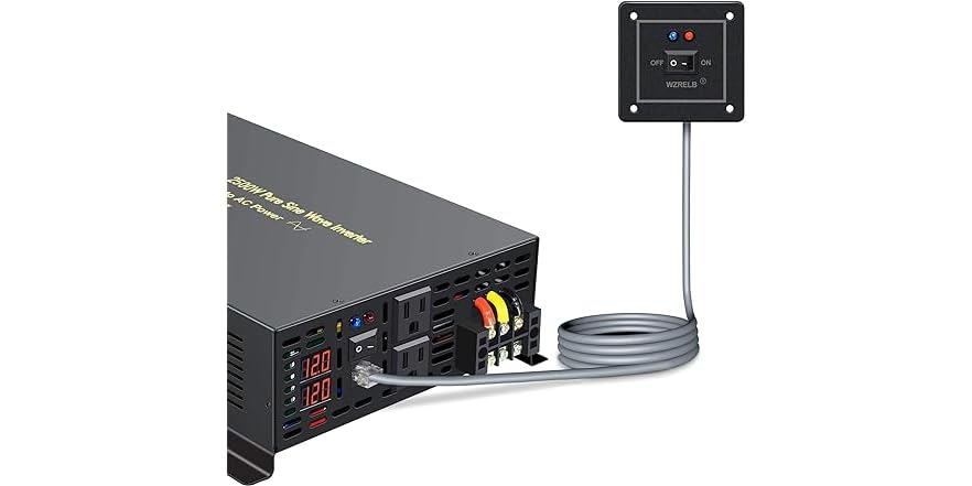 WZRELB Pure Sine Wave Power Inverter