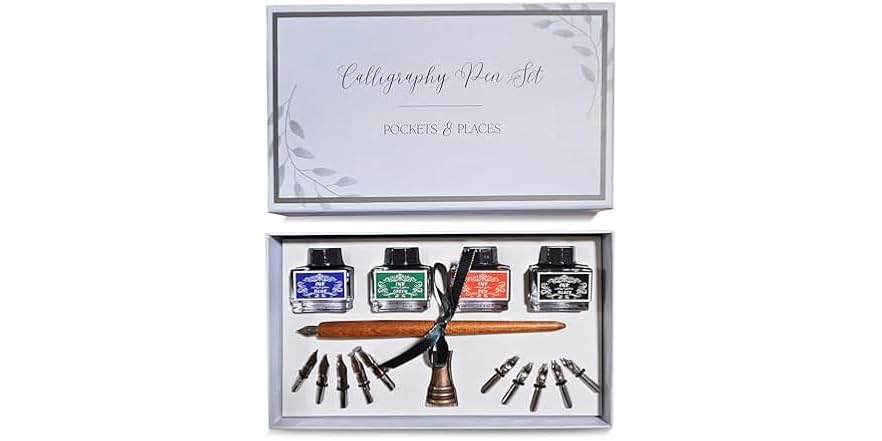 Pockets & Places Calligraphy Pen Set