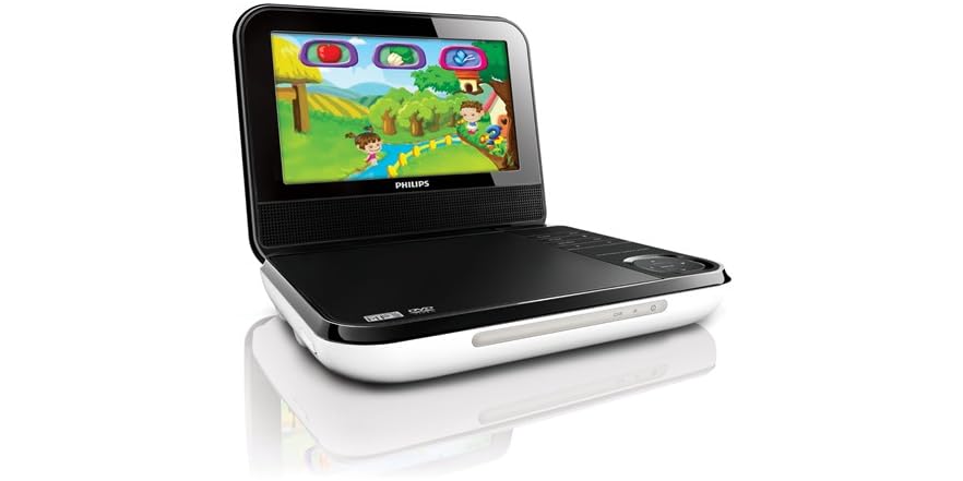 Philips 7" Portable DVD Player w/Controller