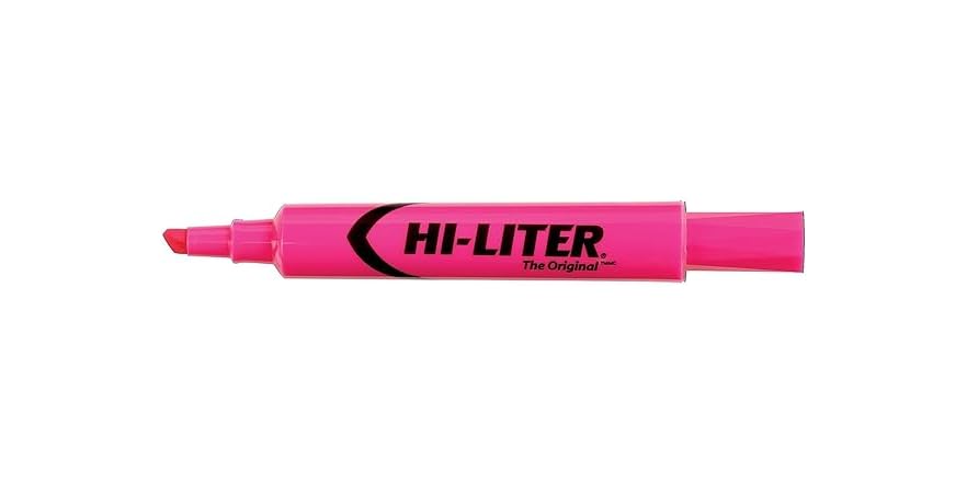 HI-LITER Avery 24010 Hi-Liter Desk Highlighter,