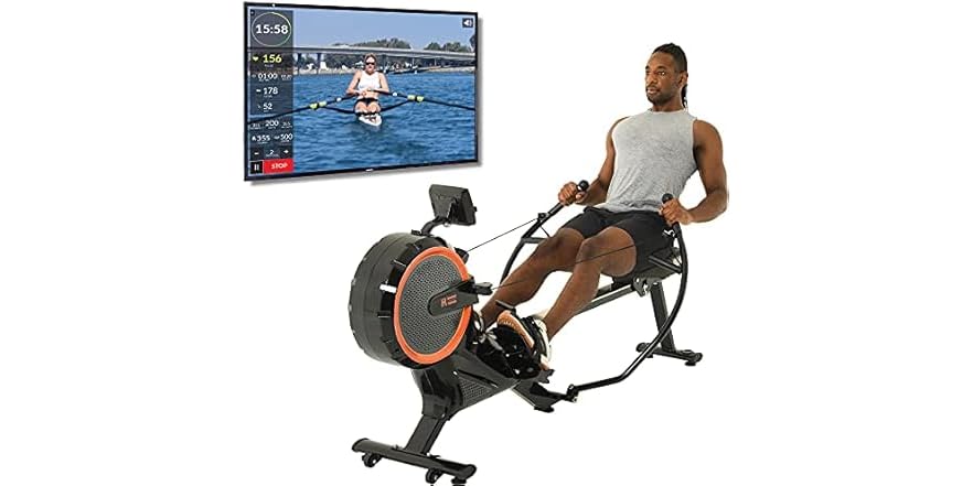 Women's Health Men's Health Bluetooth Rowing Machine