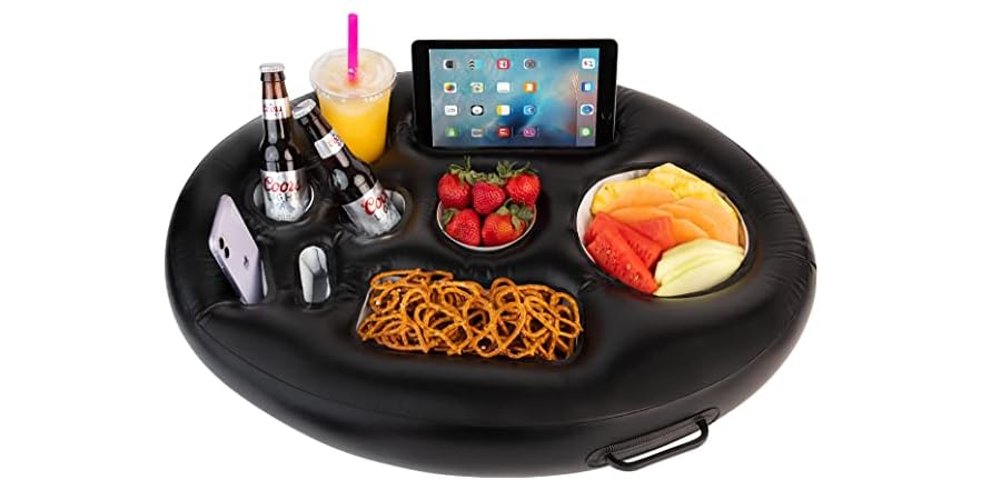 Zone Tech Floating Drink Holder for Pool