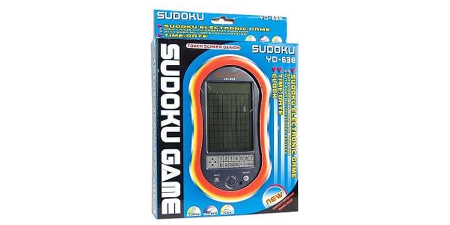 Sudoku Handheld Electronic Game with Touch Screen