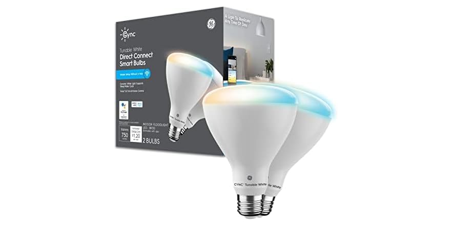 GE Lighting CYNC Smart LED Light Bulbs (Open Box)