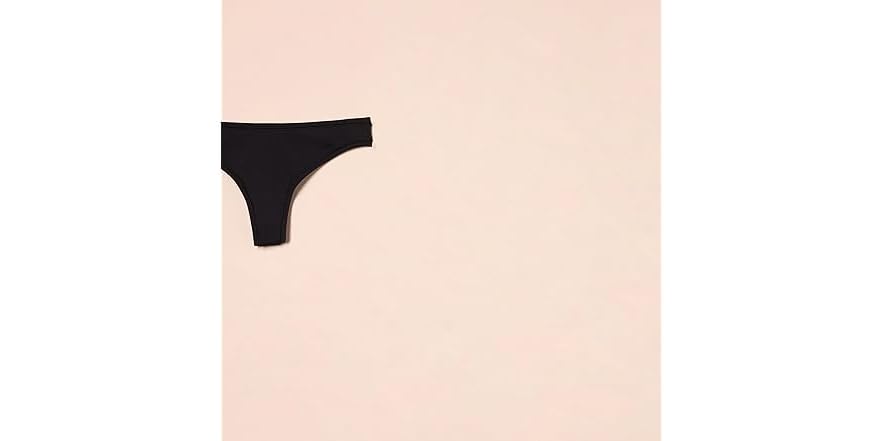 Amazon Essentials Women's Thongs, 6 PK