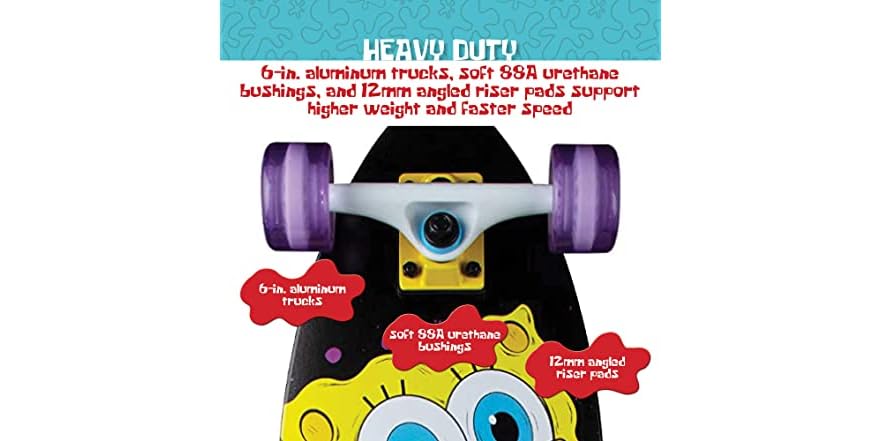 Spongebob Longboard Complete Skateboard