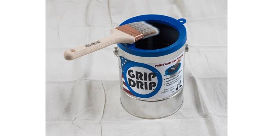 Grip Drips Paint Can Rim Cover 2 Pack