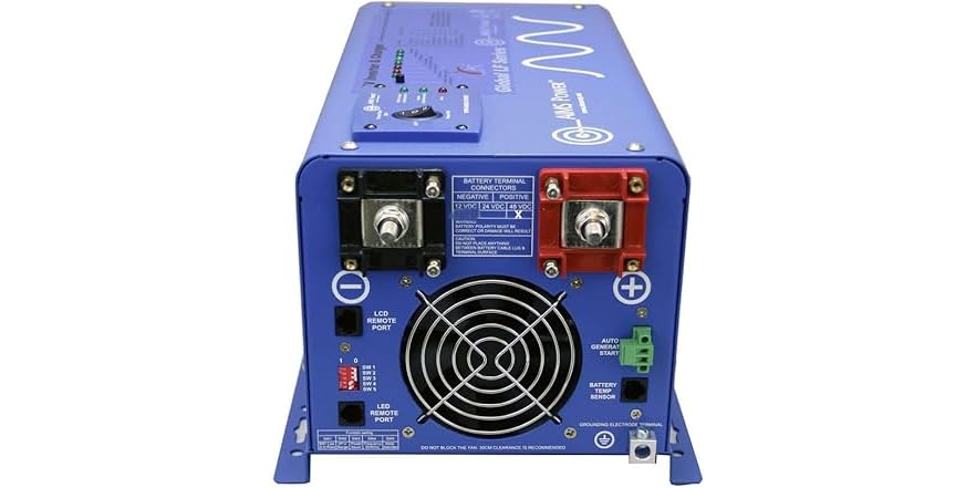 6000 Watt Pure Sine Inverter Charger