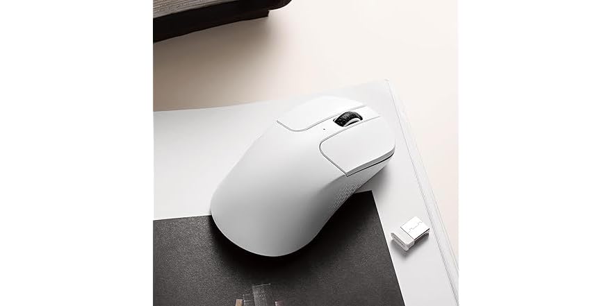 Keychron M3 Mini 4K Wireless White Mouse (Open Box)