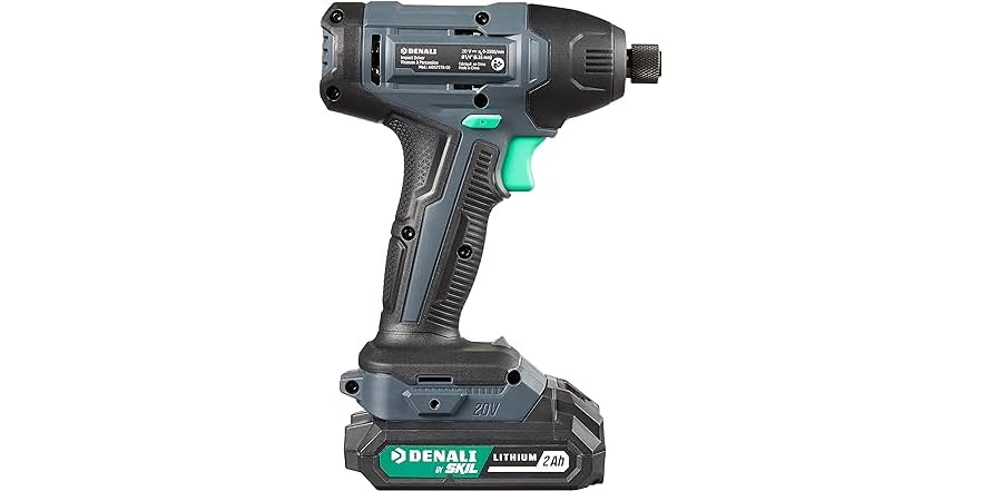 Amazon Brand Denali by SKIL 20V Cordless Impact Driver Kit