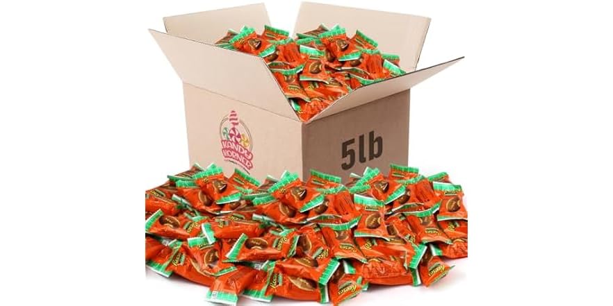 (10 lbs) ReesesPeanut Butter Football Chocolate Candy Bars Bulk Packaging