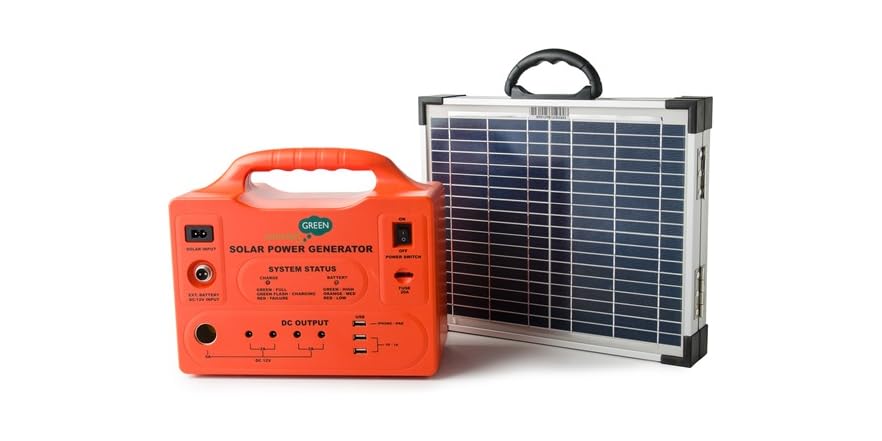 Concept Green Solar Generators - Your Choice