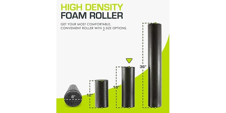 ProsourceFit High Density Foam Roller