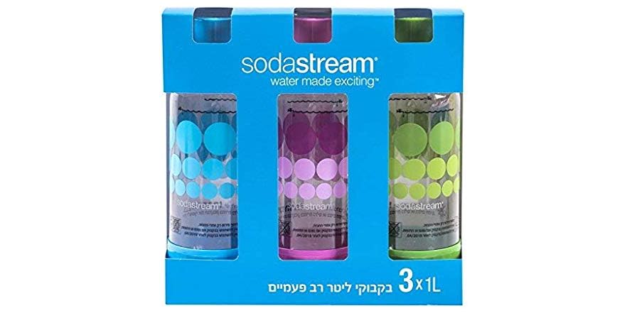 Original Sodastream Three Pack 1 Liter