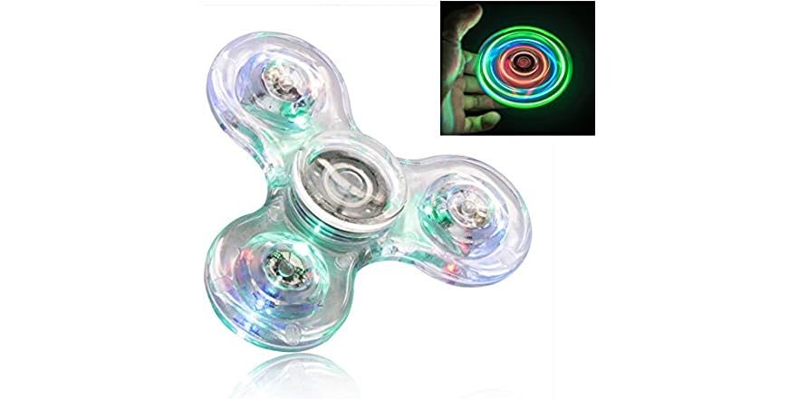 FIGROL Fidget Spinner, Clear Fidget Toy