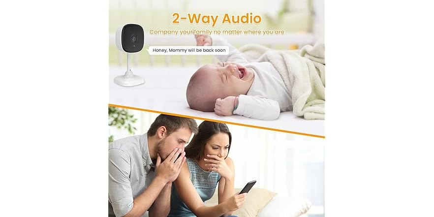 AMOROM 1080P Indoor Security Camera