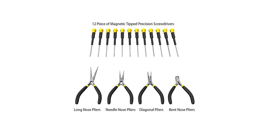 16 Piece Precision Jewelers Tool Set