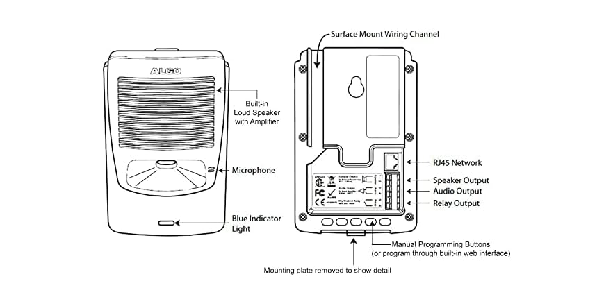Algo 8180 IP Paging and SIP Loud Ringer Audio Alerter