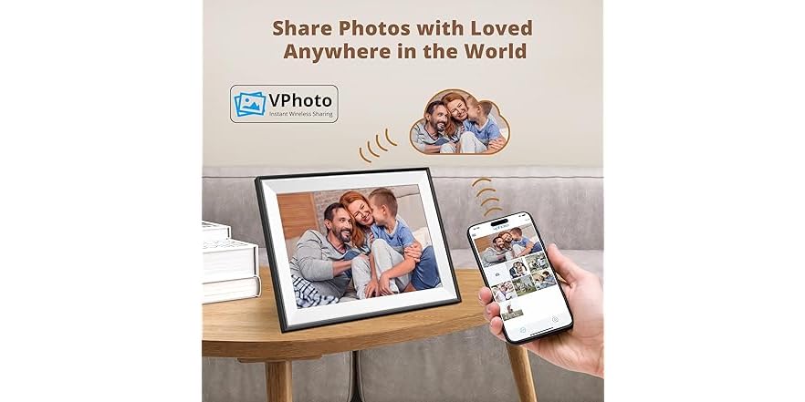 Dragon Touch 10.1" Touchscreen Digital Picture Frame