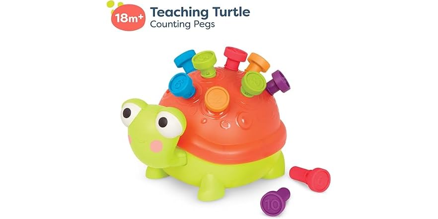 B. toys – Teaching Turtle Toy w/ Lights